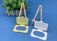 China Waterproof Wet Tissue Flip Lid FDA 65mm Repurpose Baby Wipe Lids for sale