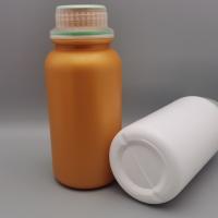 China Amber Color Hdpe Pesticide Bottle 100ml Capacity for sale