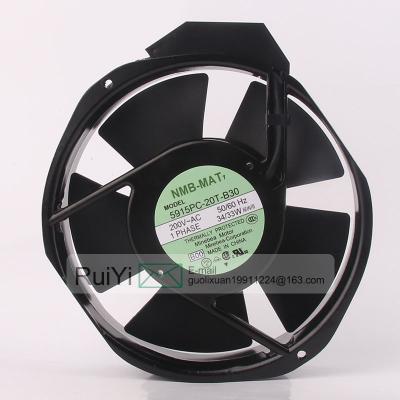 China Hotels Nmb-mat5915pc-20t-b30 17238 172x150x38 17cm 52dB 52dB 0.21/0.24A AC200V Centrifugal Industrial Inverter Radiator Fan for sale