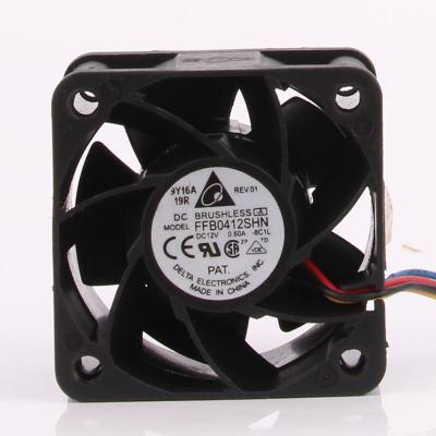 China New delta FFB0412SHN 4028 hotels 4CM double ball 40X40X28mm fan original DC 12V 0.6A 8700 rpm PWM double ball bearing fan for sale