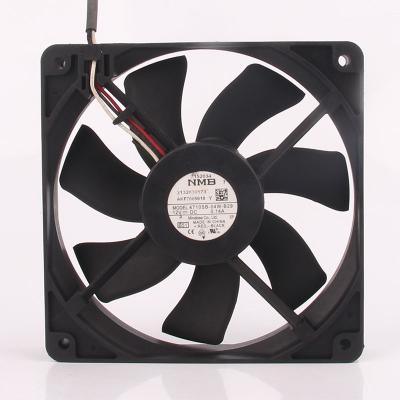 China Hotel NMB 12025 Equipment 12V 0.14A 120x120x25mm 62CFM 2000RPM 4710SB-04W-B29 12CM Silent High End Axial Centrifugal Fan for sale