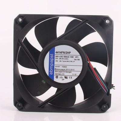 China German Hotels 4414FG 4414FR 5W 24VDC 4414FN/2HP 24V 12W 120X120X25MM Double Bearing Centrifugal Industrial Exhaust Axial Fan for sale