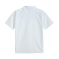 China Schoolwear Formal Shirts Custom Girls Shortsleeve White Shirts for sale