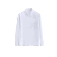 China Schoolwear Formal Shirts Custom Girls Boys Longsleeve White Shirts for sale