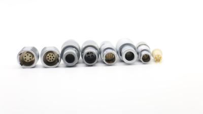 China FGG PHG Self Latching Plastic Push Pull Connectors IP68 Rated with -55°C to +250°C Temperature Range and 5000 Cycle Endurance for sale