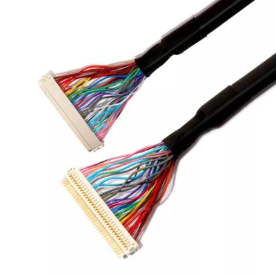 China LCD VGA LVDS Controller Board with 150mm I-PEX Micro Coax Cable 42AWG 44AWG 46AWG for High-Speed Data Transmission for sale
