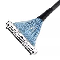 China KEL USL20-20SS-015 LVDS High Speed Micro Coaxial Cable 0.4mm Pitch 0.25A per Contact for sale