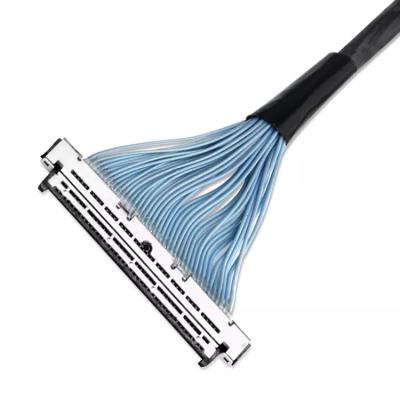 China KEL USL20-20SS-015 LVDS High Speed Micro Coaxial Cable 0.4mm Pitch 0.25A per Contact for sale