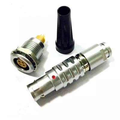 China Medical Push Pull Electrical Connectors 4P 5P 12P with IP68 Rating and -55°C to +250°C Temperature Range for sale