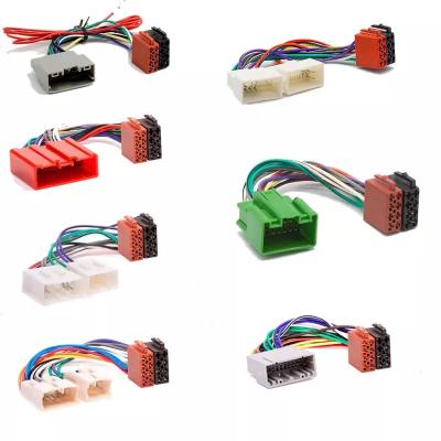 China Custom 12 Pin 16 Pin 20 Pin Electrical Wire Harness ODM Radio Wiring for sale