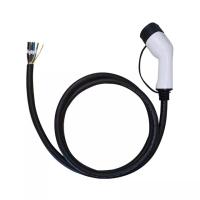 China Type 2 EV Charging Cable 32A 3 Phase 21kW IEC 62196-2 Open End Coaxial for sale