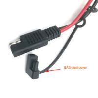 China SAE to SAE Y Split 1 to 2 Way Battery Charge Cable 120A 600V 2 Pole for sale
