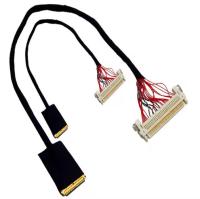 China Custom LVDS Cable Assembly DF13-30DS-1.25C to DF14-20S-1.25C 20-60 Pin for LCD Panel for sale