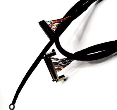 China OEM LVDS Cable Wire Harness 20Pin 30Pin 40Pin 50Pin for Computer Monitor UL Certified for sale