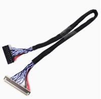 China LVDS Cable Copper Conductor 1-5m UL VW-1 PVC Jacket 300V Industrial Monitor for sale
