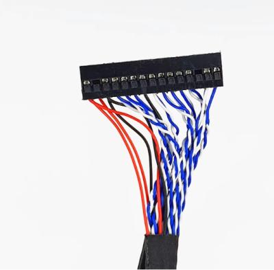 China 300V Copper Conductor LVDS Video Cable UL VW-1 Flame Retardant 105C AWG26-28 for sale