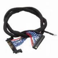 China LVDS Cable with Flame Retardant Connector UL VW-1 for Display Systems for sale