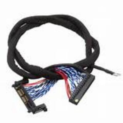 China Black LVDS Cable AWG26-28 300V Copper Conductor UL VW-1 105℃ 1-5m for sale