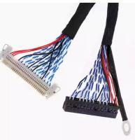 China SSY Black PVC LVDS Cable 300V Rated Temperature 105C AWG26-28 for Industrial Automation for sale