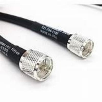 China XLPE Insulated 50 Ohm High Voltage Coaxial Cable 40KV Bare Copper Shield 100m for sale