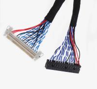 China Black LVDS Cable 300V 105C 1-5m AWG26-28 Copper Conductor for Industrial Automation for sale