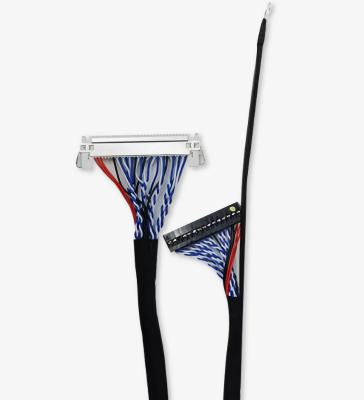 China UL VW-1 Rated LVDS Display Cable 1-5m AWG26-28 Copper Conductor 300V for sale