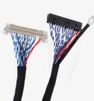 China 105C Black LVDS Cable AWG26-28 300V UL VW-1 for Industrial Automation for sale
