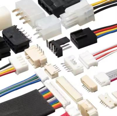 China Flame Retardant Electrical Wire Harness 2-16 Pin UL 1007 22AWG 600V 200°C IP67/IP68 Rated for sale