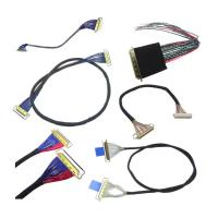 China Custom IP68 Wire Harness LVDS Cable Assembly UL RoHS 600V 200 Degree 2-16 Pin for sale