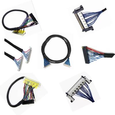 China Industrial Automation LVDS Cable Assembly AWG26-28 300V Insulation Resistance ≥1000MΩ for sale