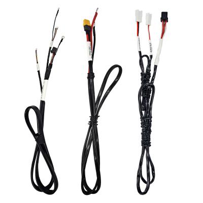China Custom 2 Core Electrical Wire Harness UL 1007 22AWG 600V IP67 for Signal and Power Lines for sale