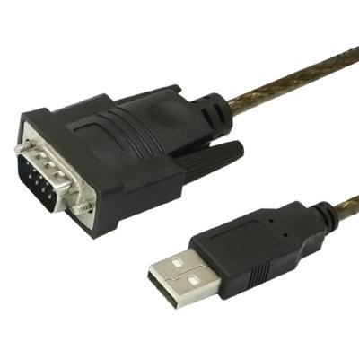 China Custom DB9 RS232 Male Adapter Cable Extended Length COM Port Wiring Harness 0.1M to 50M for sale