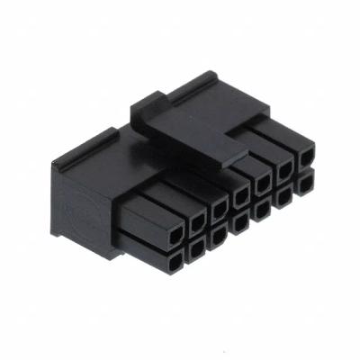 China Molex 430250600 Micro-Fit 3.0 Plug Housing Dual Row 4 Circuits 6 Pin 3mm for sale
