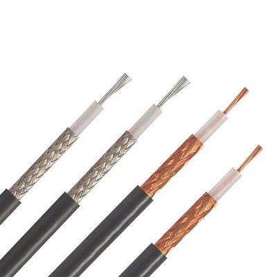 China SSY-CC-21 High Voltage Coaxial Cable 50 Ohm 40KV XLPE Insulated 100m for sale