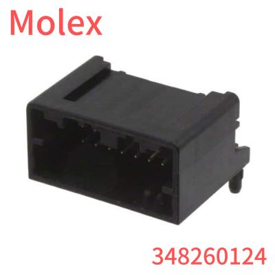 China Molex 348260124 Series Right Angle Surface Mount Connector for Industrial Use for sale