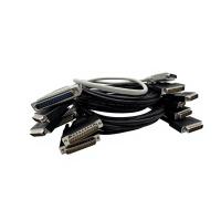 China Custom USB to DB9 RS232 Cable Prolific PL230 FT231X Chip PVC 3ft 6ft 10ft 25ft for sale