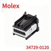 China Molex 34729-0120 Micro-Fit 3.0 Plug Housing 7 Circuits 2.00mm Pitch Wire-to-Board Connector White PBT for sale