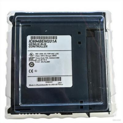 China GE IC694BEM331 Genius Bus Controller for RX3i PACSystems - 38.4 kbaud, 32 Devices, 2048 I/O Points for sale