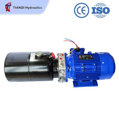 China 380V 2.2Kw Small Hydraulic Pump Station For Car Lifter Dock Leveler Lift for sale