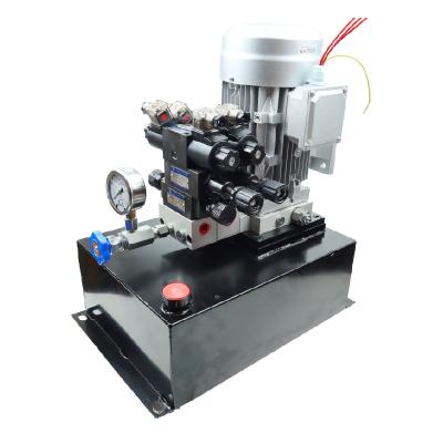 China 380V Double Acting Hydraulic Power Pack Mini Hydraulic Station For Hydraulic Machine Tools Injection Molding Machine for sale