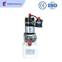 China DC 24v Hydraulic Power Unit 0.8Kw Double Acting With Gear Pump For Pallet Truck for sale
