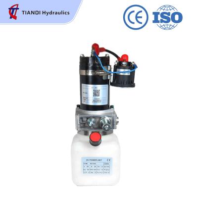 China DC 24v Hydraulic Power Unit 0.8Kw Double Acting With Gear Pump For Pallet Truck for sale