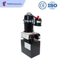 China DC 24V 0.8Kw 2 Hp Hydraulic Pump Unit For Trailer for sale