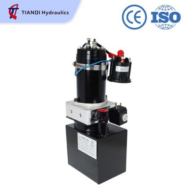 China DC 24V 0.8Kw 2 Hp Hydraulic Pump Unit For Trailer for sale