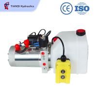 China DC 12V 1.8Kw Double Acting Portable Hydraulic Power Unit For Fork Lift Pallet Truck for sale