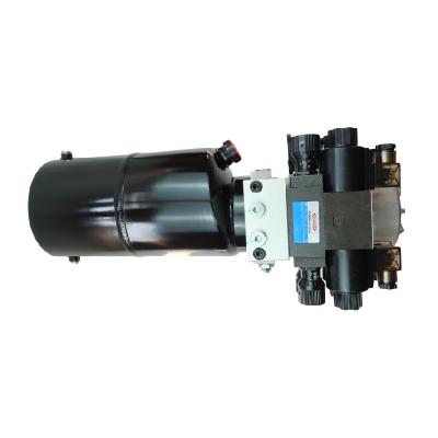 China DC 12V/24V 2.5kw Double Acting Hydraulic Power Unit for Lifting Platforms Aerial Work Trucks for sale