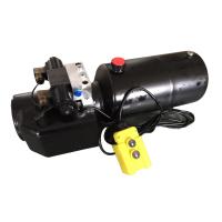 China DC 12V 1.6KW  Work Pressure 18Mpa with Round Steel Tank Mini Hydraulic Power Packs for Fork-lifts for sale