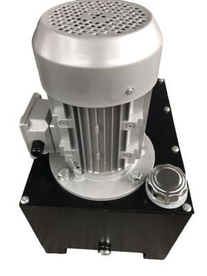 China Hydraulic Power Unit-6L Steel Tank 2.5cc/R Hydraulic Gear Pump With Motor AC 380V 750W 1450RPM for sale