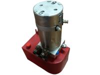 China Vertical Mounting 12 Volt DC Hydraulic Power Units 210 bar for fork lift with different speed for sale