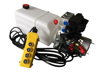 China Double Acting Hydraulic Cylinder Hyd Power Unit With 2 Station CETOP 03 Solenoid Valves for sale